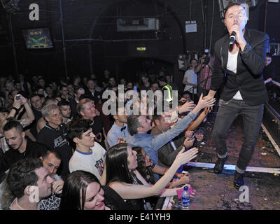 Boy Band 911 perform live on stage at G-A-Y Featuring: Simon 'Spike ...