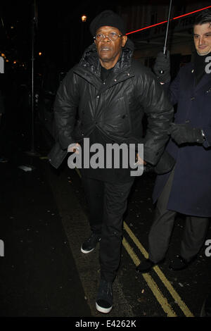 Samuel L Jackson outside at the Ivy restaurant in London Featuring ...