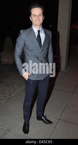 Irish actor Andrew Scott arriving at RTE studios for 'The Late Late ...
