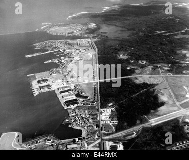 Naval Station Coco Solo in Panama, 1941, served as a U.S. Navy base for ...