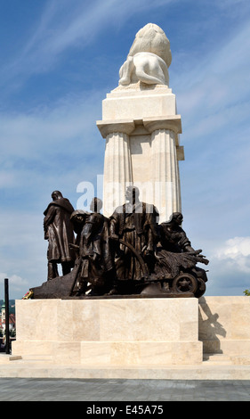 The Tisza Statue in Budapest Stock Photo - Alamy