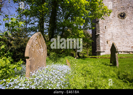 An ancient church in Arncliffe, Littondale, Yorkshire Dales, UK Stock ...