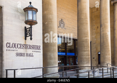 Gloucestershire County Council Shire Hall in Gloucester Stock Photo - Alamy