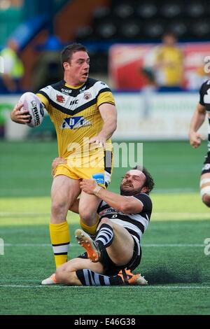 Widnes, UK. 03rd July, 2014. First Utility Super League Rugby. Widnes ...