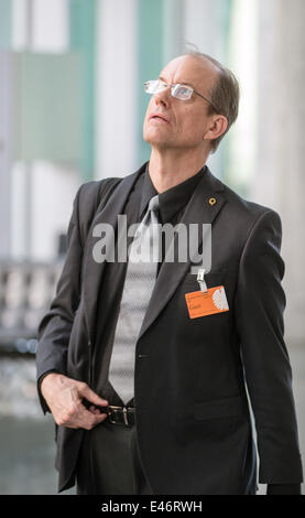 Berlin, Germany. 3rd July, 2014. Former NSA employee Thomas Drake ...