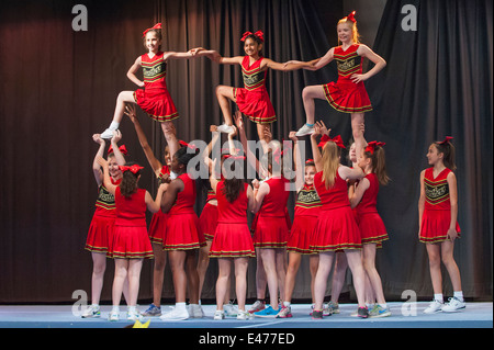North West London junior cheer leading competition 2014 The Cannons ...
