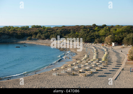 Griechenland, Rhodos, Lardos, Glystra Strand zwischen Lardos und ...