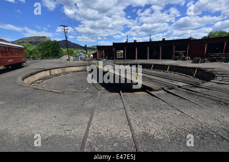 A turntable at Durango Station, Colorado Stock Photo - Alamy
