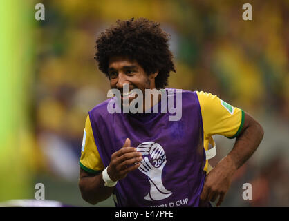 Dante, Brazil - FIFA World Cup Semi Final Brazil v Germany at Estadio ...