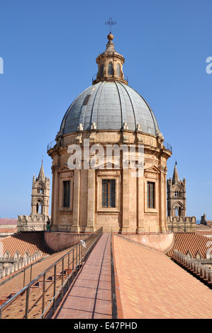 Palermo, Dome roof, sicily, Italy, Europe Stock Photo - Alamy