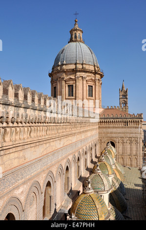 Palermo, Dome roof, sicily, Italy, Europe Stock Photo - Alamy