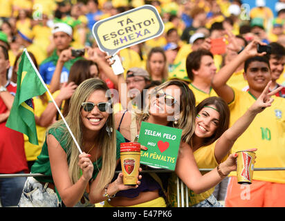 A fan of Colombia cheer prior the FIFA Men’s World Cup 2026 Group Stage ...