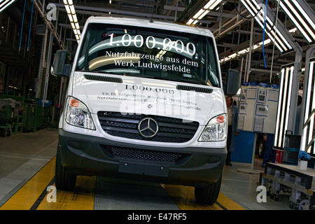 Mercedes-Benz Sprinter production Stock Photo - Alamy