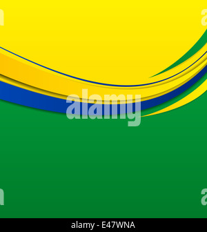 Abstract background in Brazilian colors Stock Photo - Alamy
