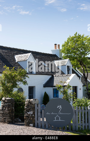 The world renowned gastronomic five star restaurant The Three Chimneys ...