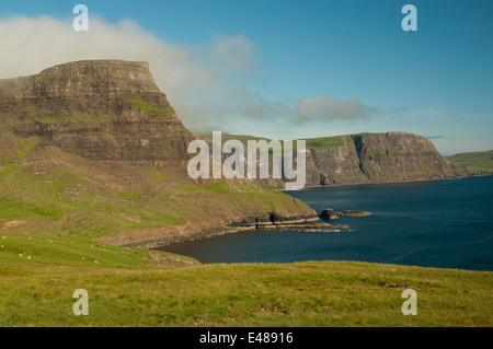 Waterstein Head and An Stac from Neist Point Isle of Skye Scotland May ...
