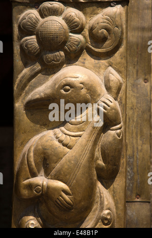Nepal, Kathmandu, Thamel, Thahiti Tole, Nateshwar Temple, beaten brass ...