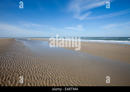 Lower Saxon Wadden Sea National Park near Cuxhaven/ Germany Stock Photo ...