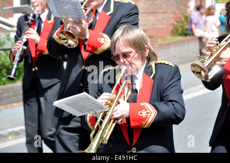 Summer parade and fair in Billingshurst, West Sussex Stock Photo - Alamy