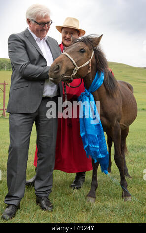 Ulan Bator, Mongolia. 06th July, 2014. German Foreign Minister Frank ...