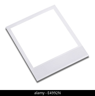 Blank instant photo Stock Photo - Alamy