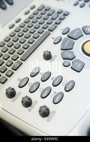 Close-up of ultrasound keyboard. Medical equipment Stock Photo - Alamy