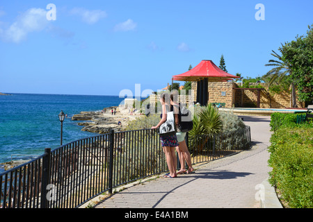 Beach promenade, Exiles Bay, Sliema (Tas-Sliema), Northern Harbour ...