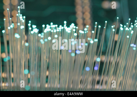 Fiber optics and SMD component Stock Photo - Alamy