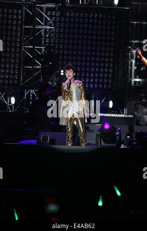 Taiwan pop group Sodagreen hold concert in Taipei,China on Friday July ...