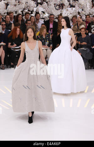 Models wear creations as part of the Dior Homme Spring Summer 2027 ...
