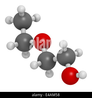 2-ethoxyethanol solvent molecule. Can dissolve many types of molecules ...