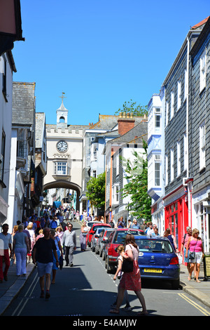 The East Gate Arch, Fore Street, Totnes, Devon Stock Photo - Alamy
