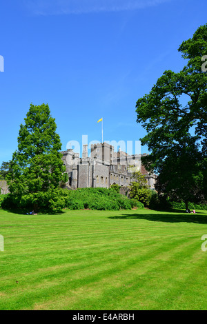 Powderham Castle Devon United Stock Photo - Alamy