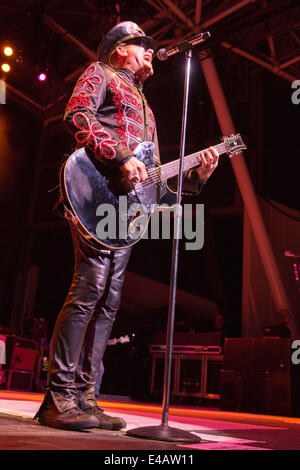 Robin Zander of Cheap Trick performs on Friday, Aug. 8, 2025, at Credit ...