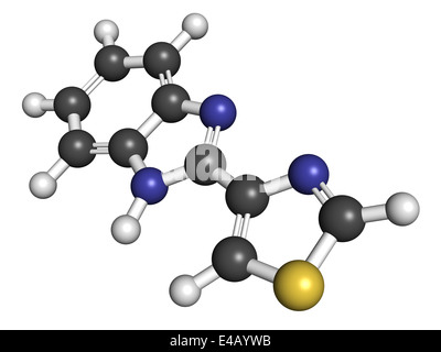 Thiabendazole (tiabendazole) fungicidal and anti-parasite molecule ...
