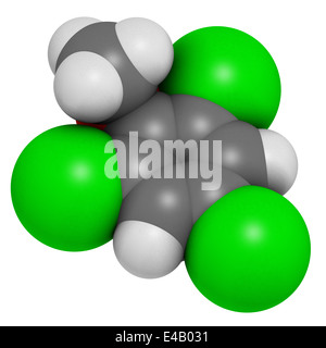 Trichloroanisole (TCA) cork taint molecule. Produced by fungi and ...