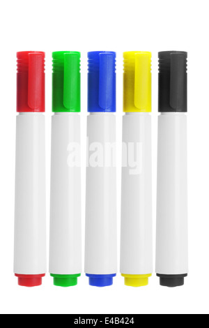 Color marker with cap on a white background Stock Photo - Alamy