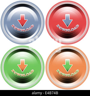 Four buttons sale Stock Photo - Alamy