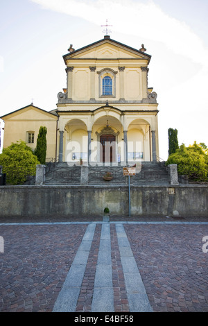 Italy, Lombardy, Calco, St. Salvatore church Stock Photo - Alamy