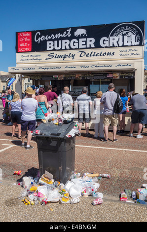 discarded food container, england Stock Photo - Alamy