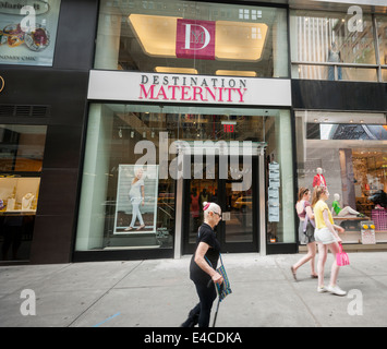 A Destination Maternity store in Midtown Manhattan in New York Stock ...