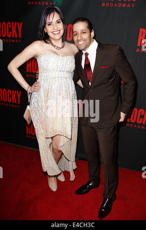 Luis Salgado The opening night of Broadway musical 'In The Heights ...