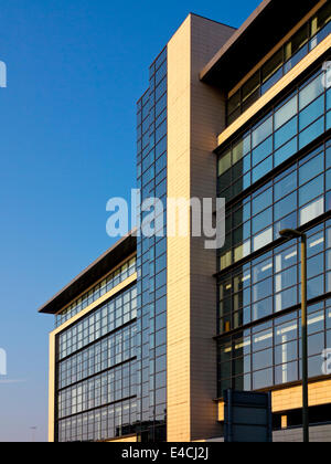 Modern glass fronted office block Stock Photo - Alamy