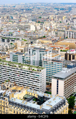 Paris Panorama Of The Eiffel Tower With The Seine And Bridges And