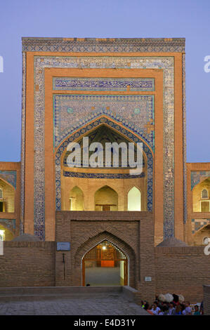 Muhammad Rahim Khan Madrasa, Itchan Kala, Khiva, Uzbekistan Stock Photo ...