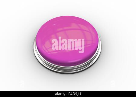 Digitally generated shiny pink push button Stock Photo - Alamy