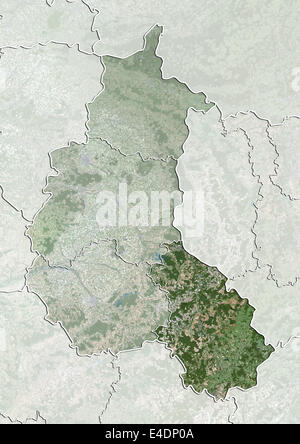 Departement of Haute-Marne, France, Relief Map Stock Photo - Alamy