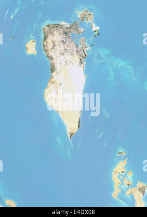 Satellite view of the Arabian Peninsula. This image was compiled from ...