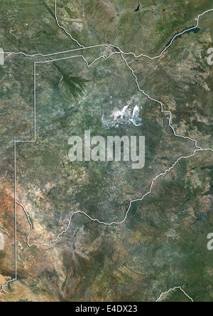 Aerial view of Gaborone Stock Photo - Alamy