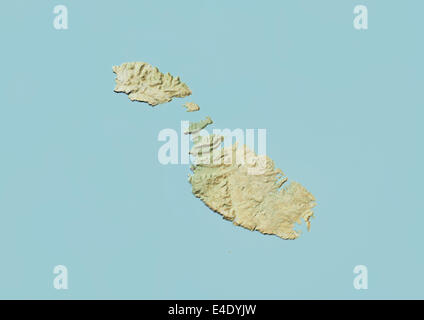 Map of Malta Stock Photo - Alamy